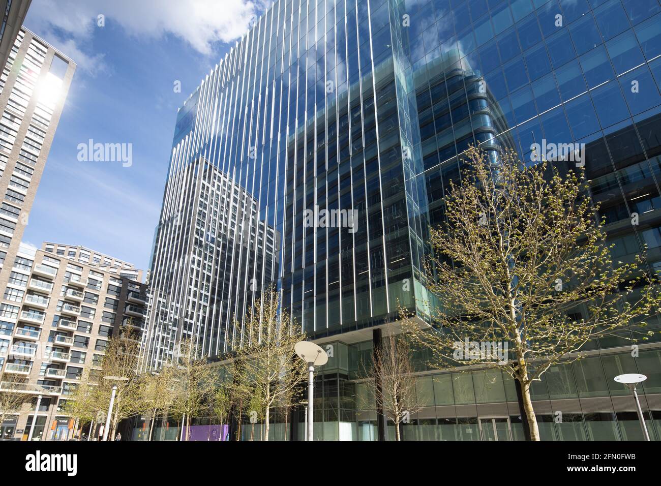 One Braham, BT british telecom Headquarter, aldgate, london, england ...