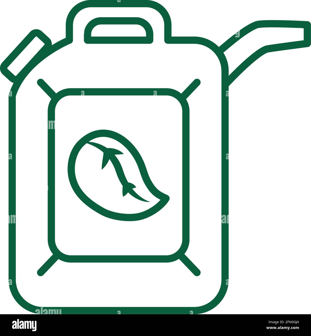 Canister gasoline gas station Stock Vector Images - Alamy