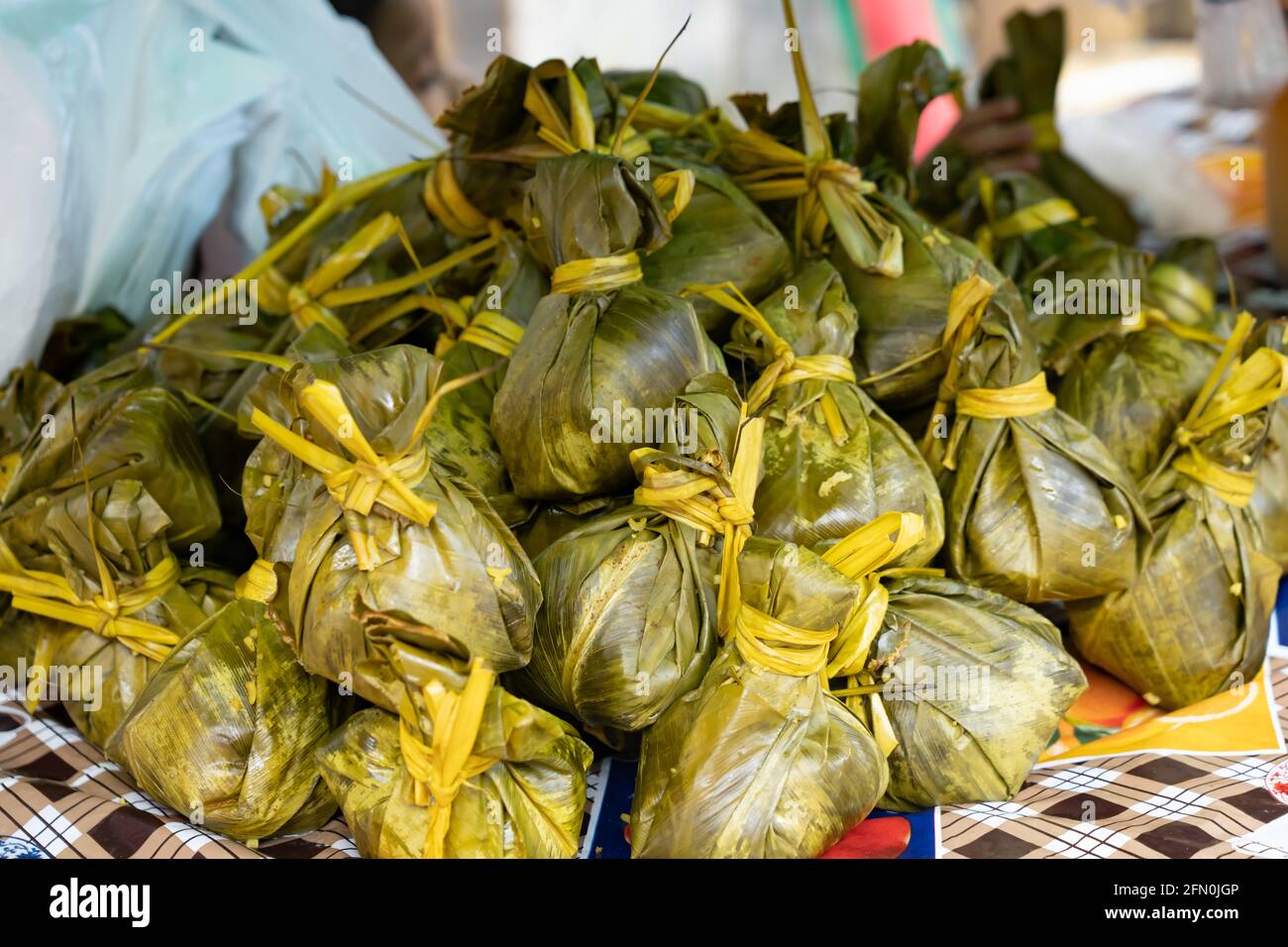 Juanes are a traditional food in the Peruvian jungle Stock Photo - Alamy