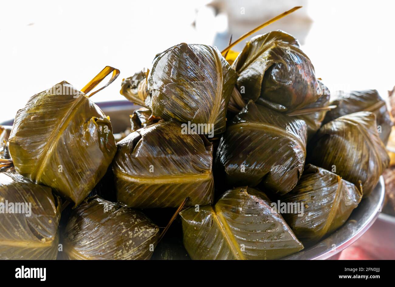 Juanes are a traditional food in the Peruvian jungle Stock Photo - Alamy