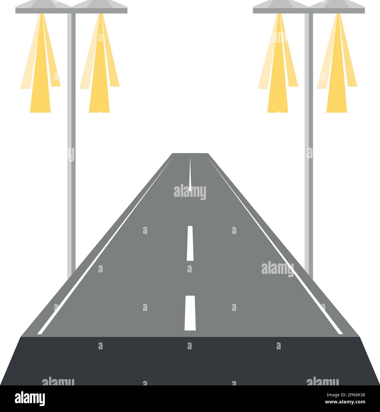 road lamp lights Stock Vector Image & Art - Alamy