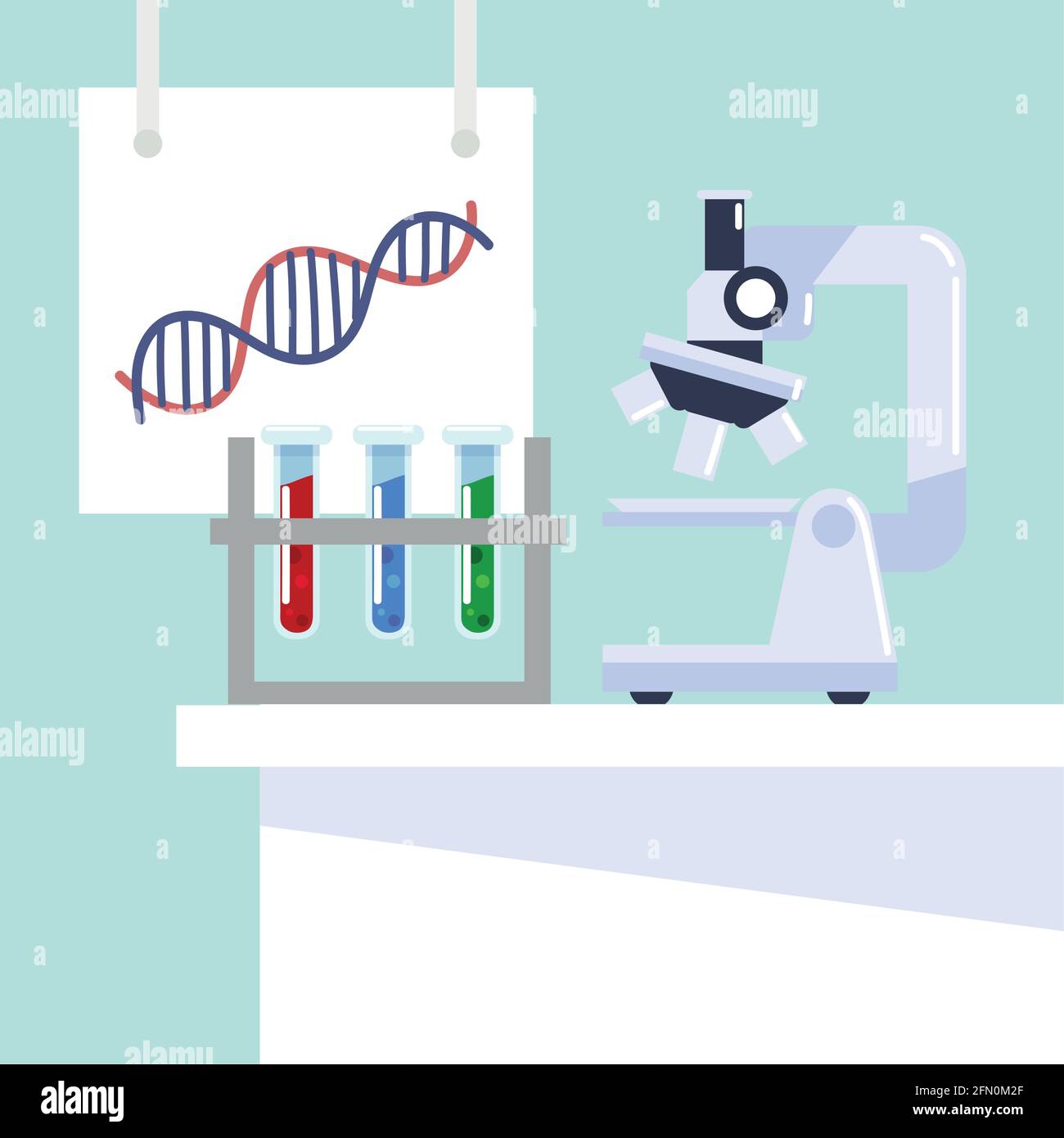 laboratory genetic engineering Stock Vector Image & Art - Alamy