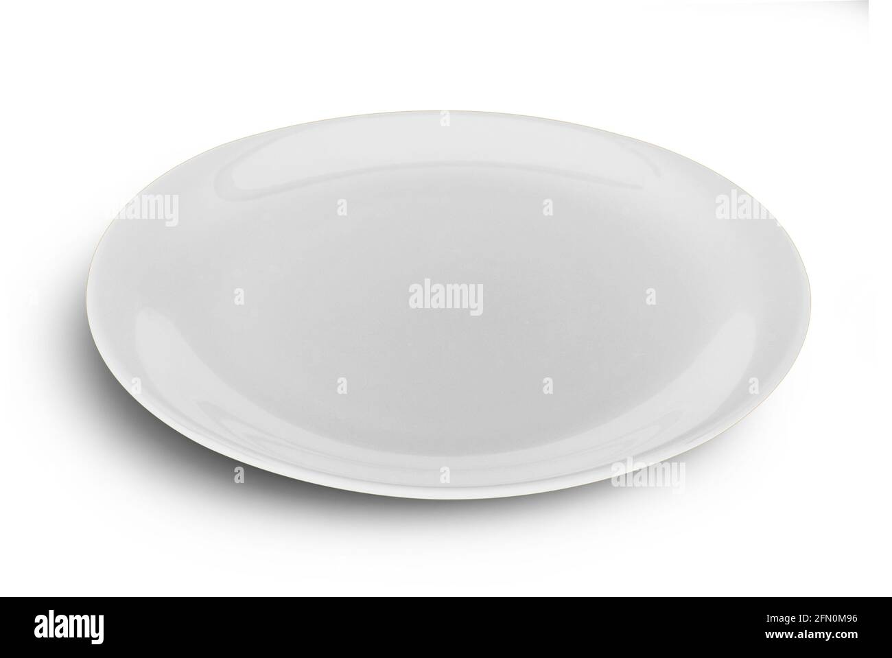 plate isolated on white background Stock Photo - Alamy