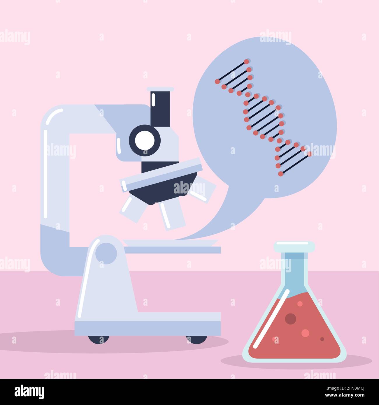 genetic engineering science Stock Vector Image & Art - Alamy
