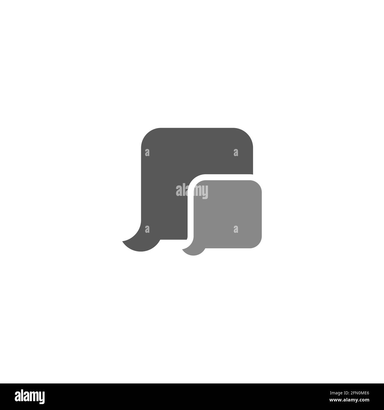 kid education lesson talk cute design logo vector Stock Vector Image ...