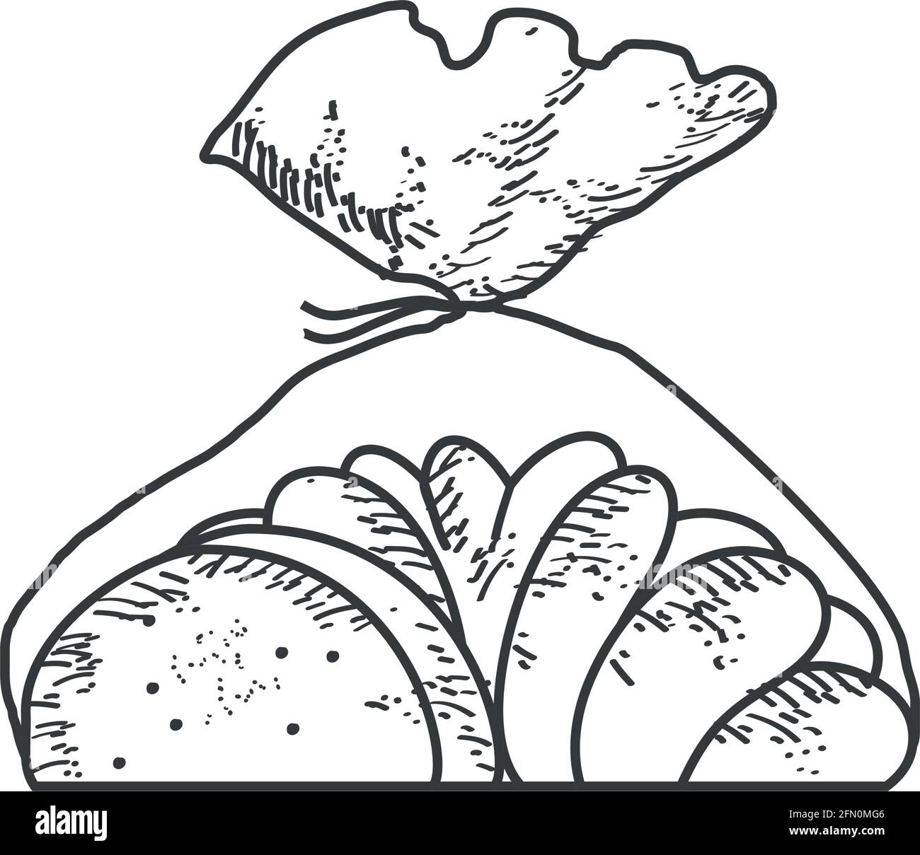 bread in pack Stock Vector Image & Art - Alamy