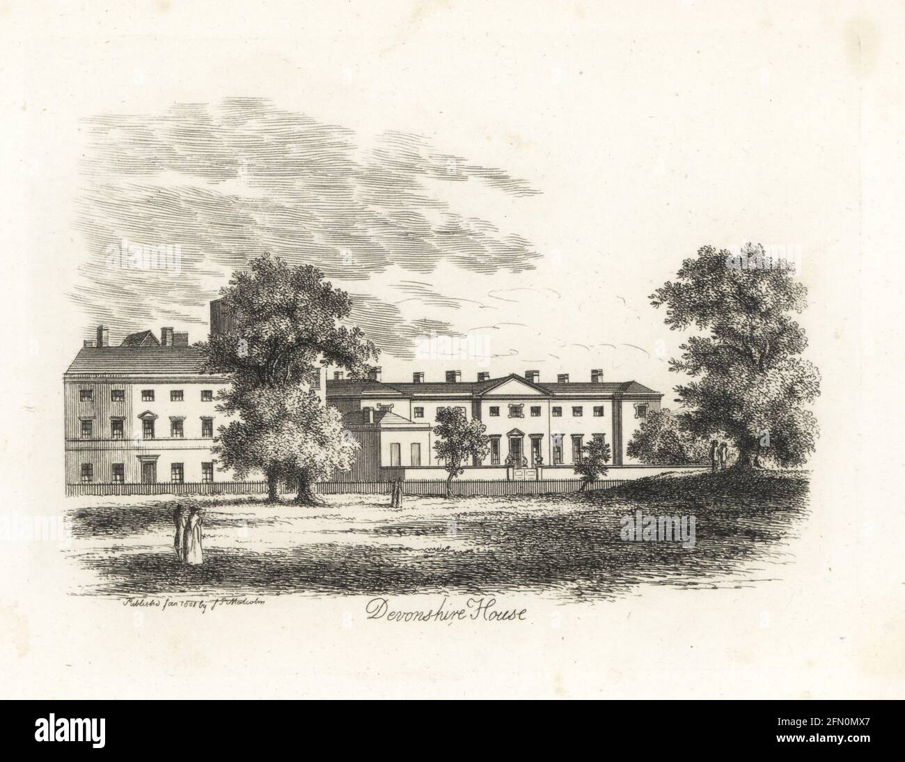 Devonshire house hi-res stock photography and images - Alamy