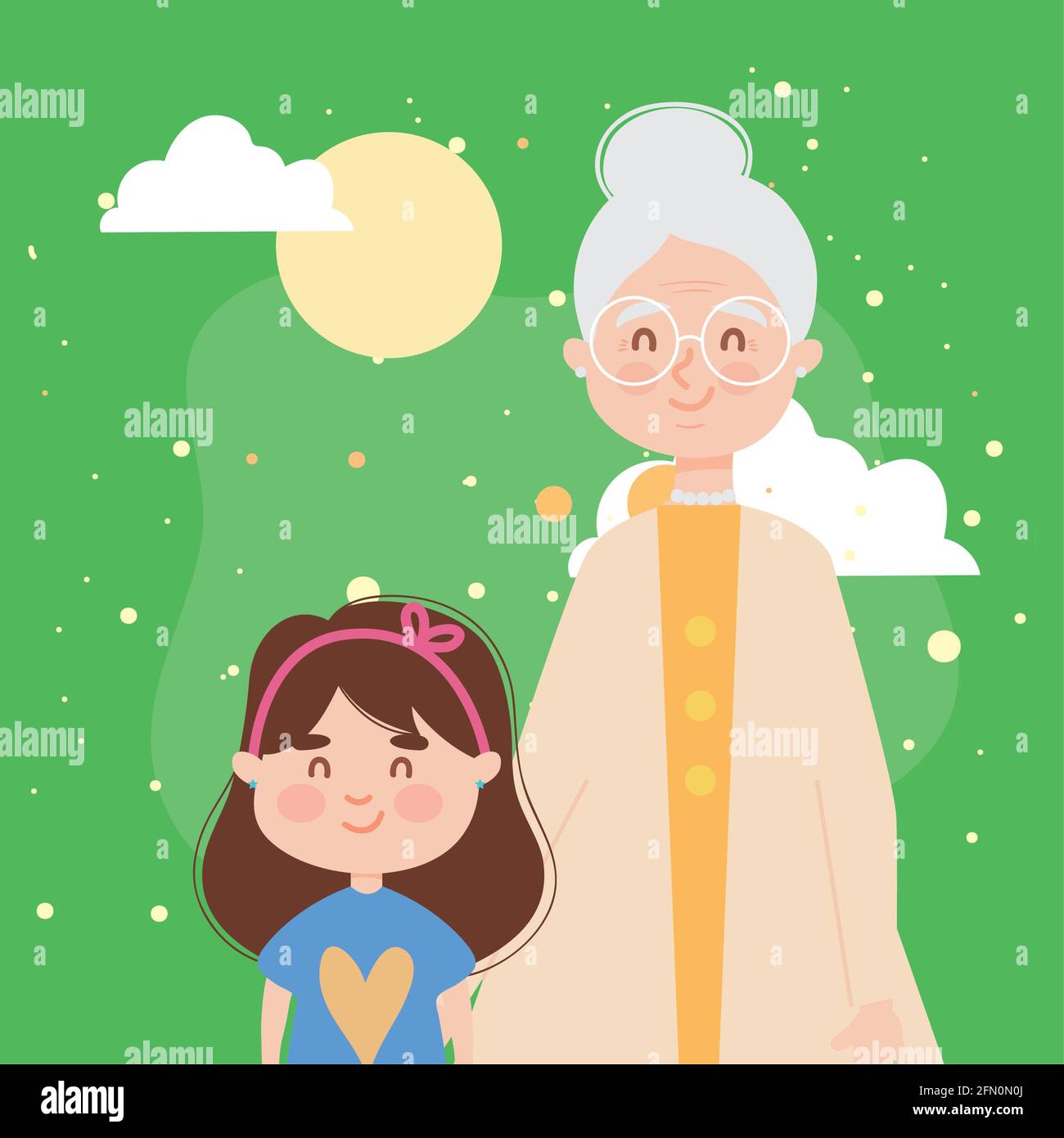 Grandmother Stock Vector Images - Alamy