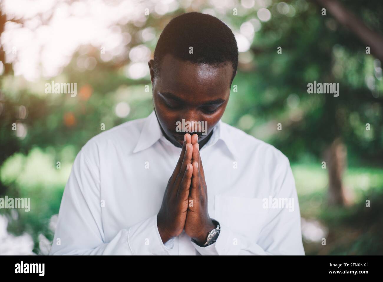 African Prayer Hands High Resolution Stock Photography and Images - Alamy