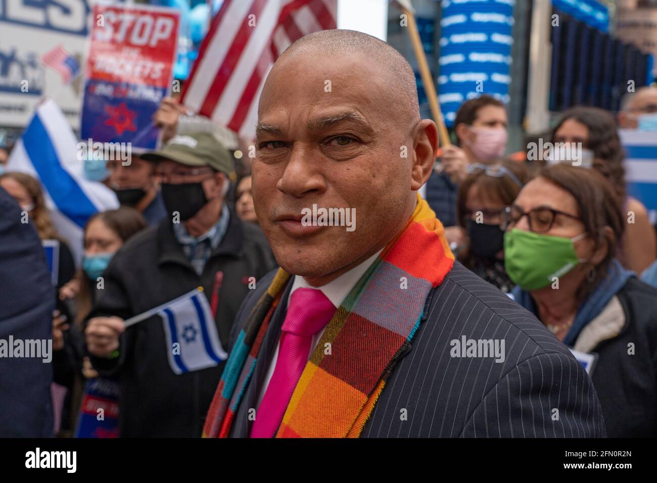 NEW YORK, NY - MAY 12: New York City mayoral candidate Fernando Mateo ...