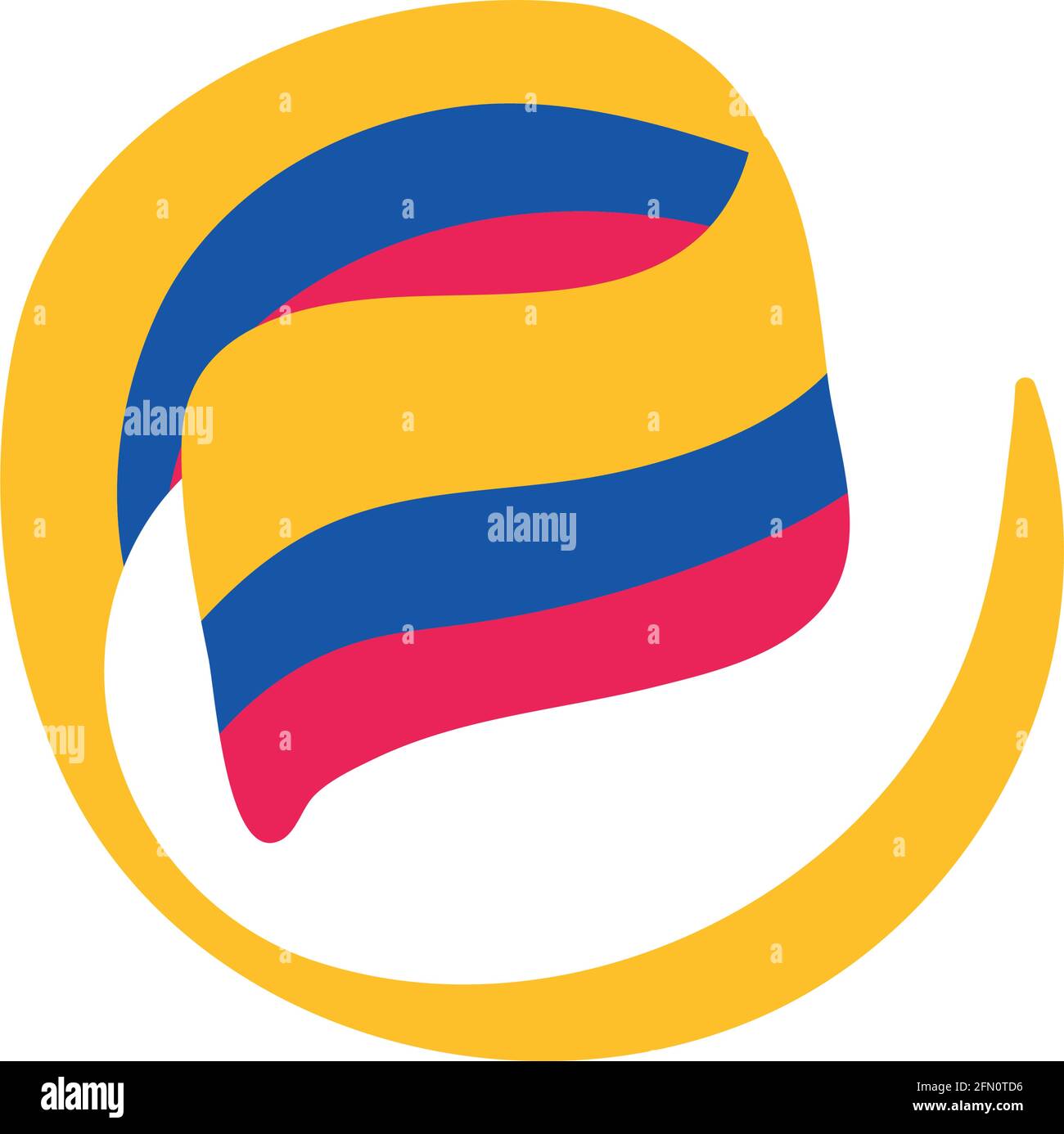 colombian flag emblem Stock Vector Image & Art - Alamy