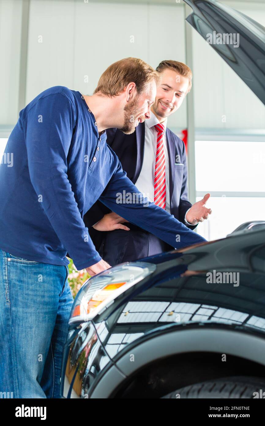 Customer at car dealership hi-res stock photography and images - Alamy