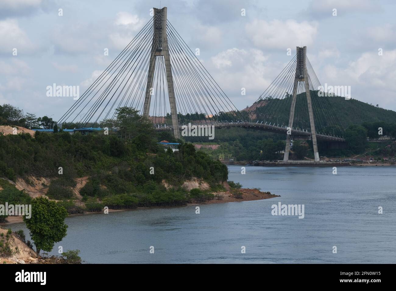 Indonesia Batam - Barelang Bridge scenic view Stock Photo - Alamy