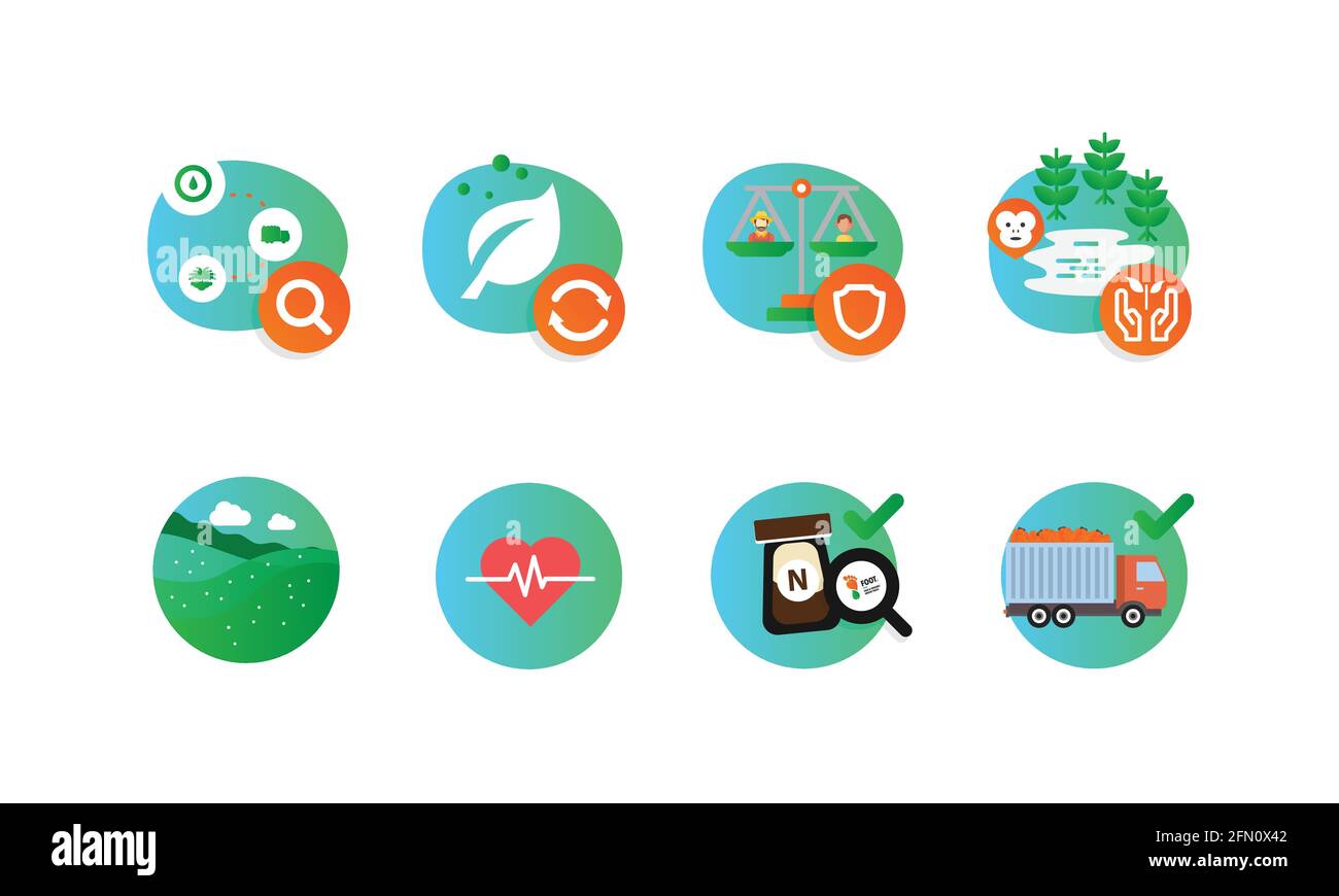 Natural Product Benefits Illustration for Consumer Vector Stock Vector ...