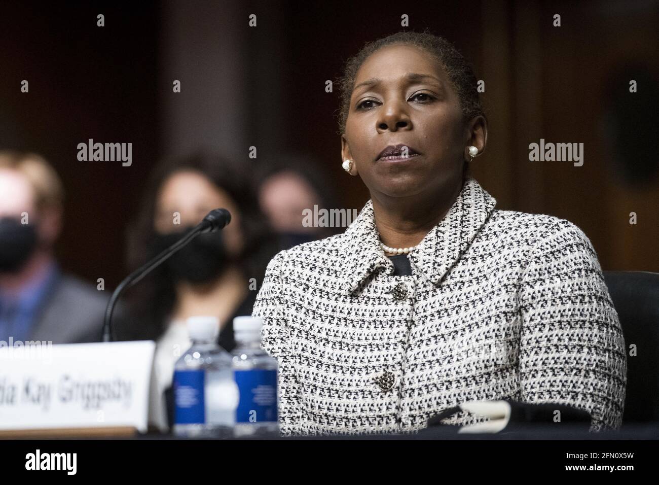 Lydia Kay Griggsby appears before a Senate Committee on the Judiciary ...