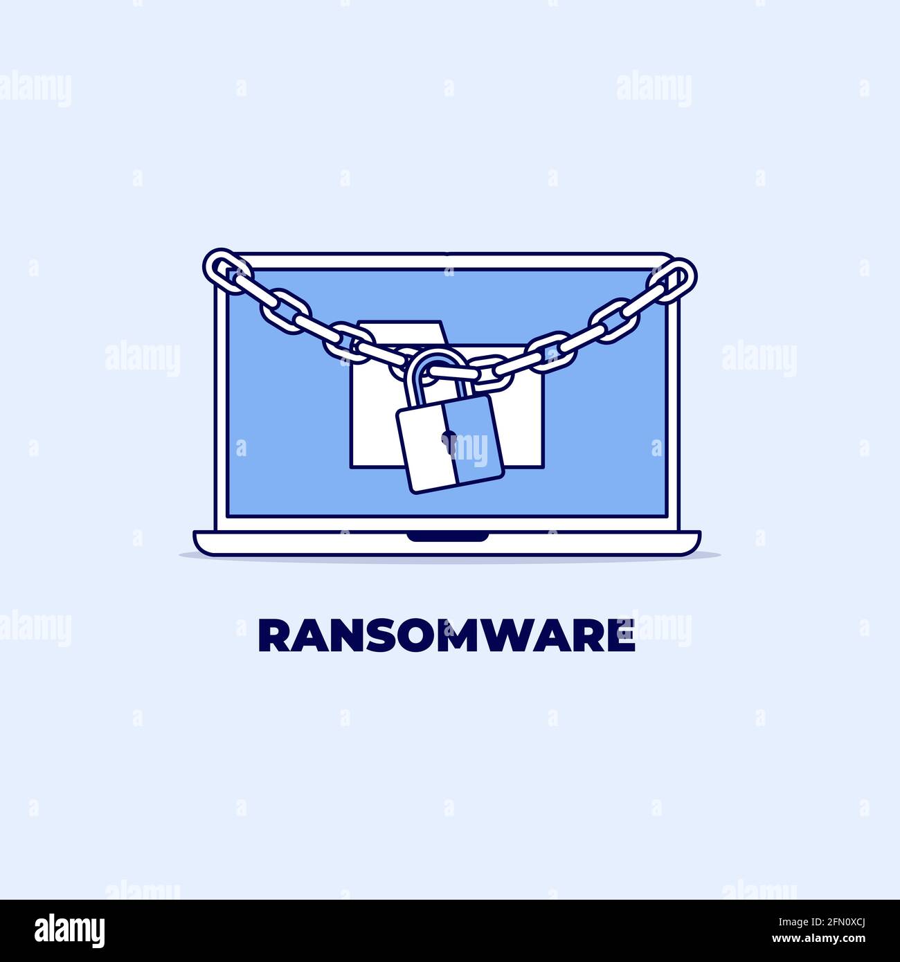 Locked computer screen with ransomware hi-res stock photography and ...