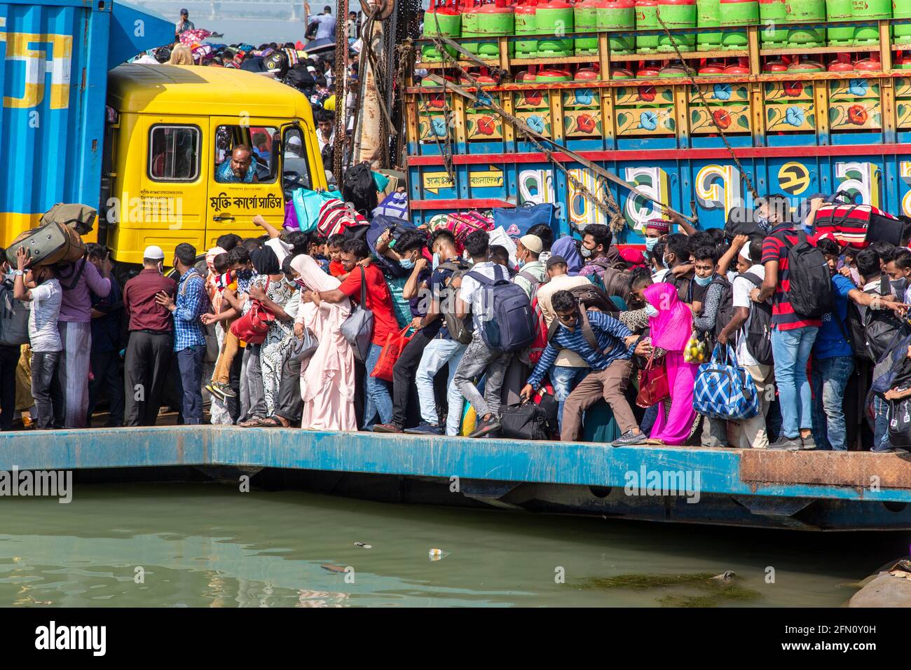 Thousands of women and children in Bangladesh are boarding the Shah ...