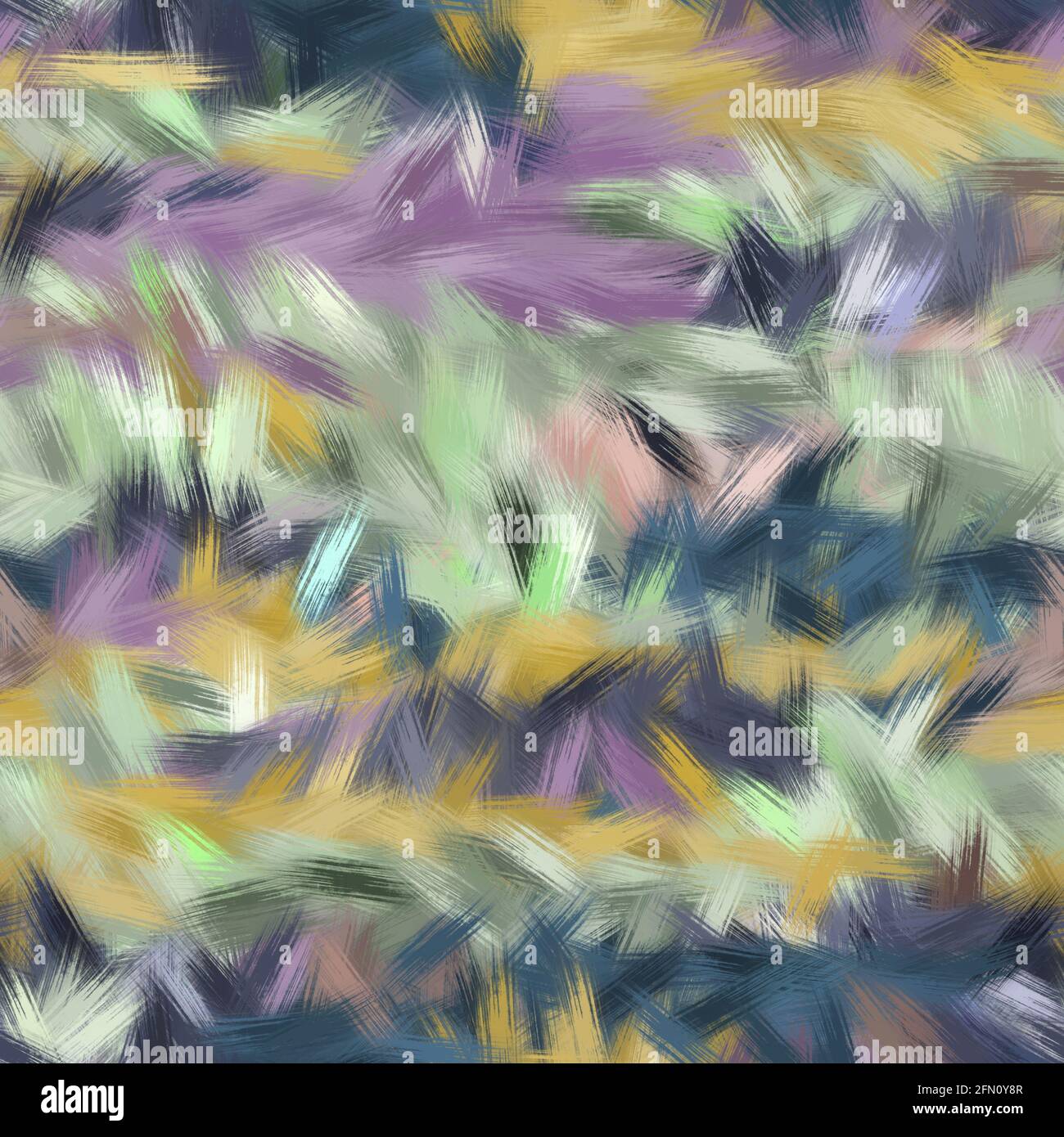 Seamless faux digital paint stroke pattern print Stock Photo - Alamy