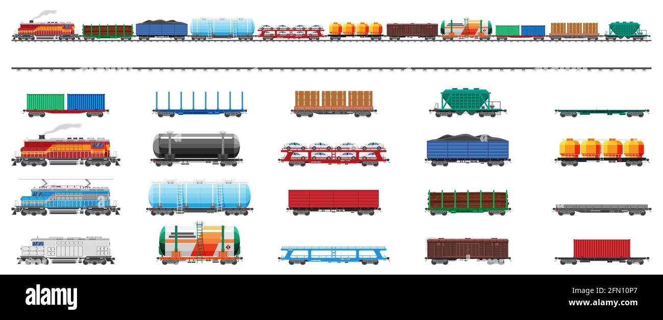 Freight Train Car Types