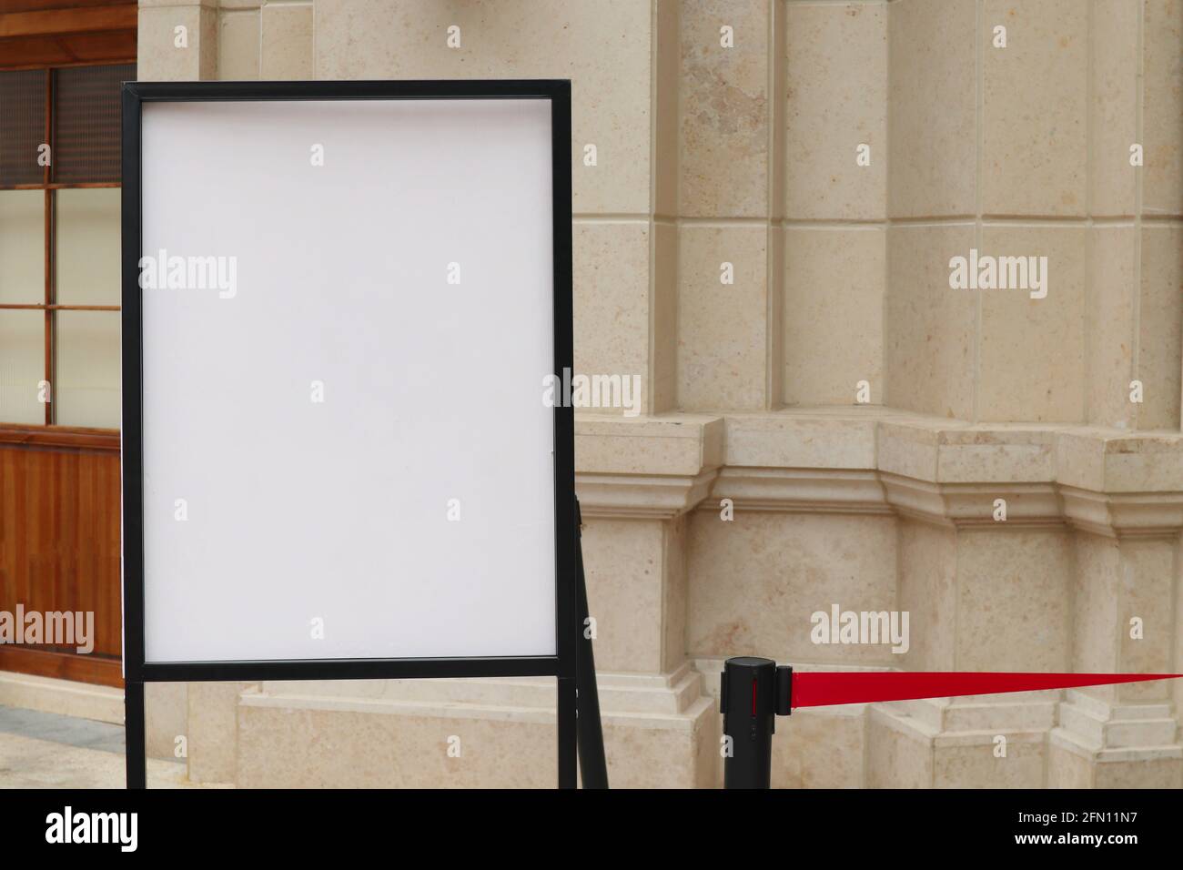 It's a blank billboard to post a message Stock Photo - Alamy