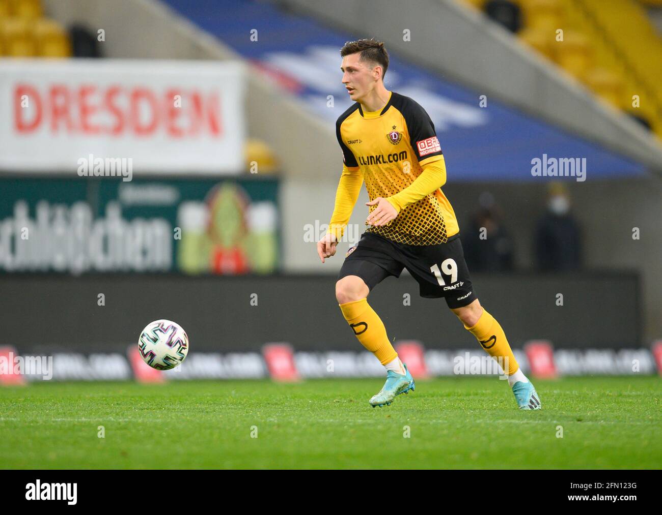 Dresden, Germany. 12th May, 2021. Football: Cup Saxony, SG Dynamo ...