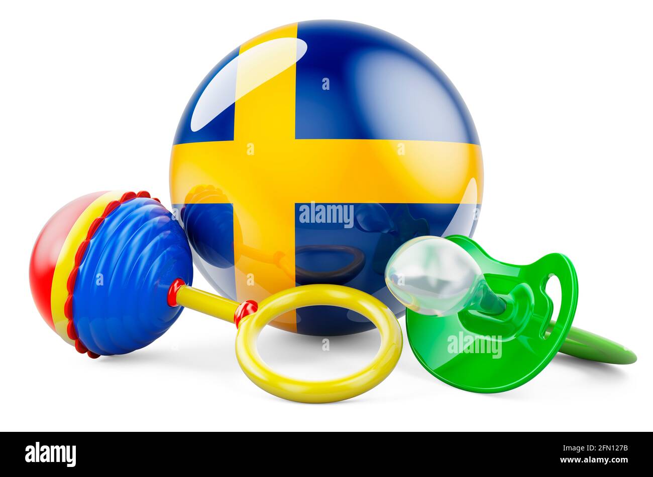 Baby sweden flag hi-res stock photography and images - Alamy