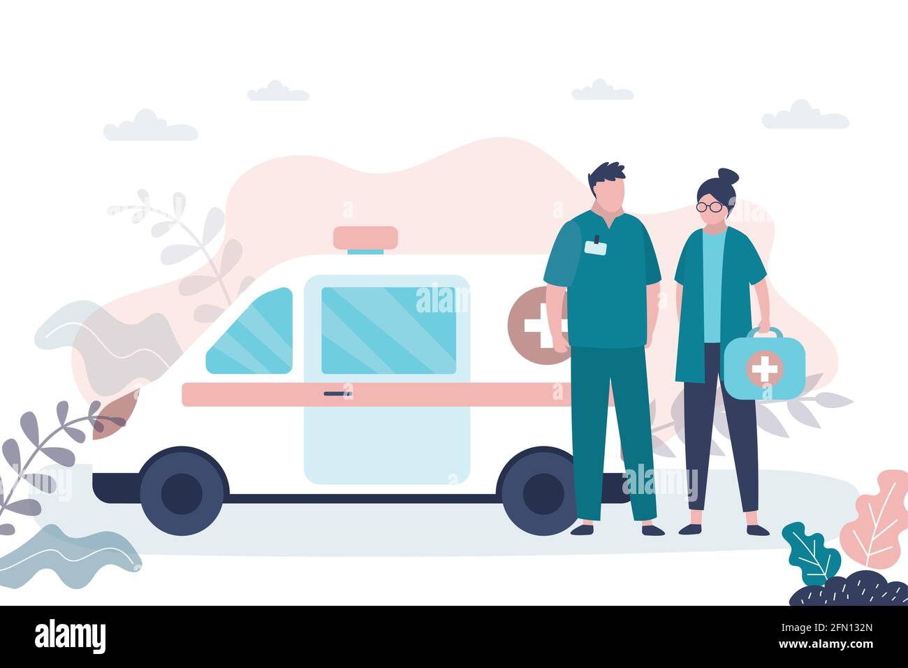 First aid transport accident Stock Vector Images - Alamy