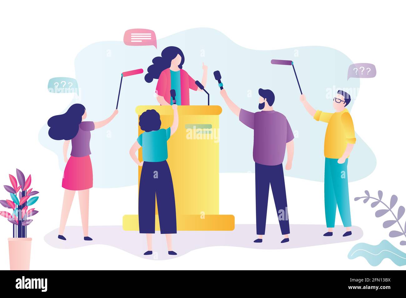 Business meeting presentation questions Stock Vector Images - Alamy