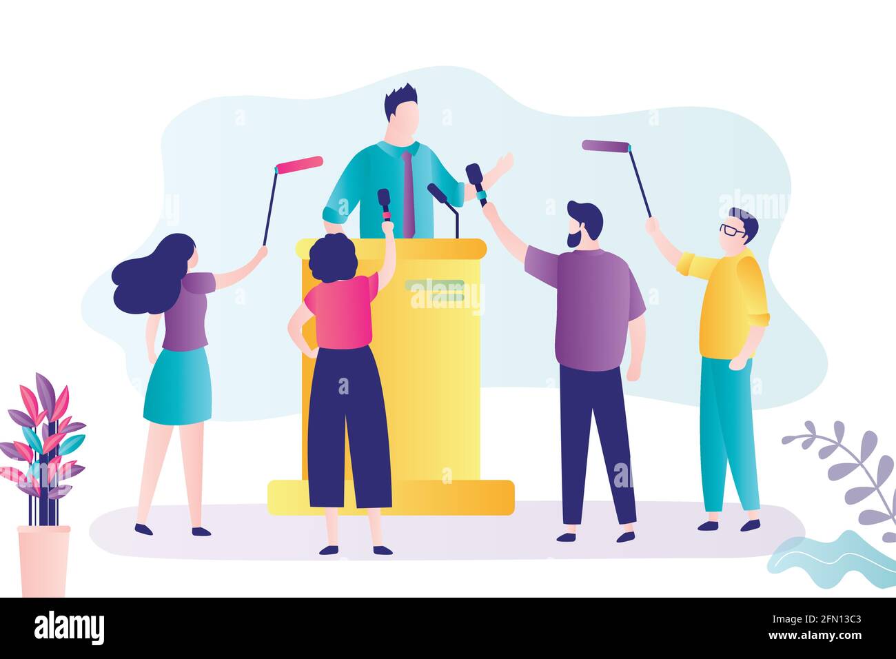 Business meeting presentation questions Stock Vector Images - Alamy