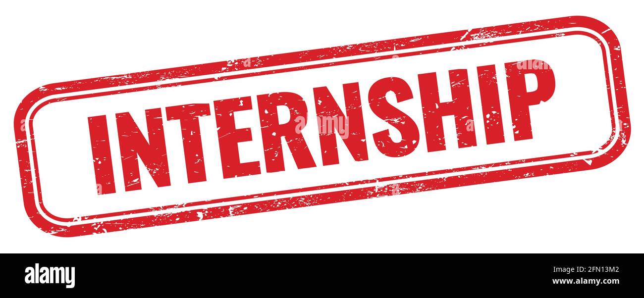 Internship stamp hi-res stock photography and images - Alamy