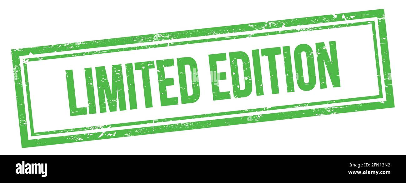 Limited Edition Word High Resolution Stock Photography and Images - Alamy