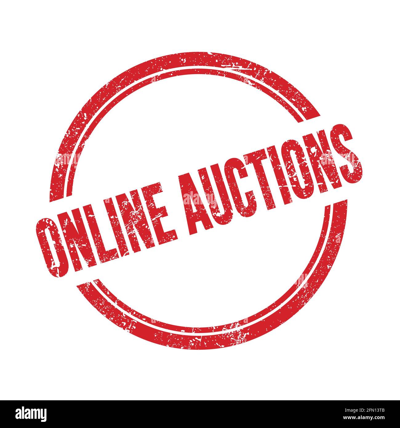 Online auctions stamp hi-res stock photography and images - Alamy
