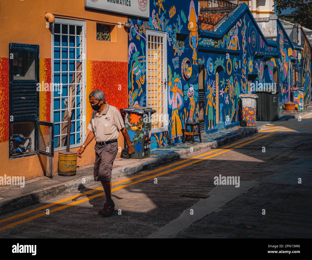 Urban architecture in city state Stock Photo - Alamy