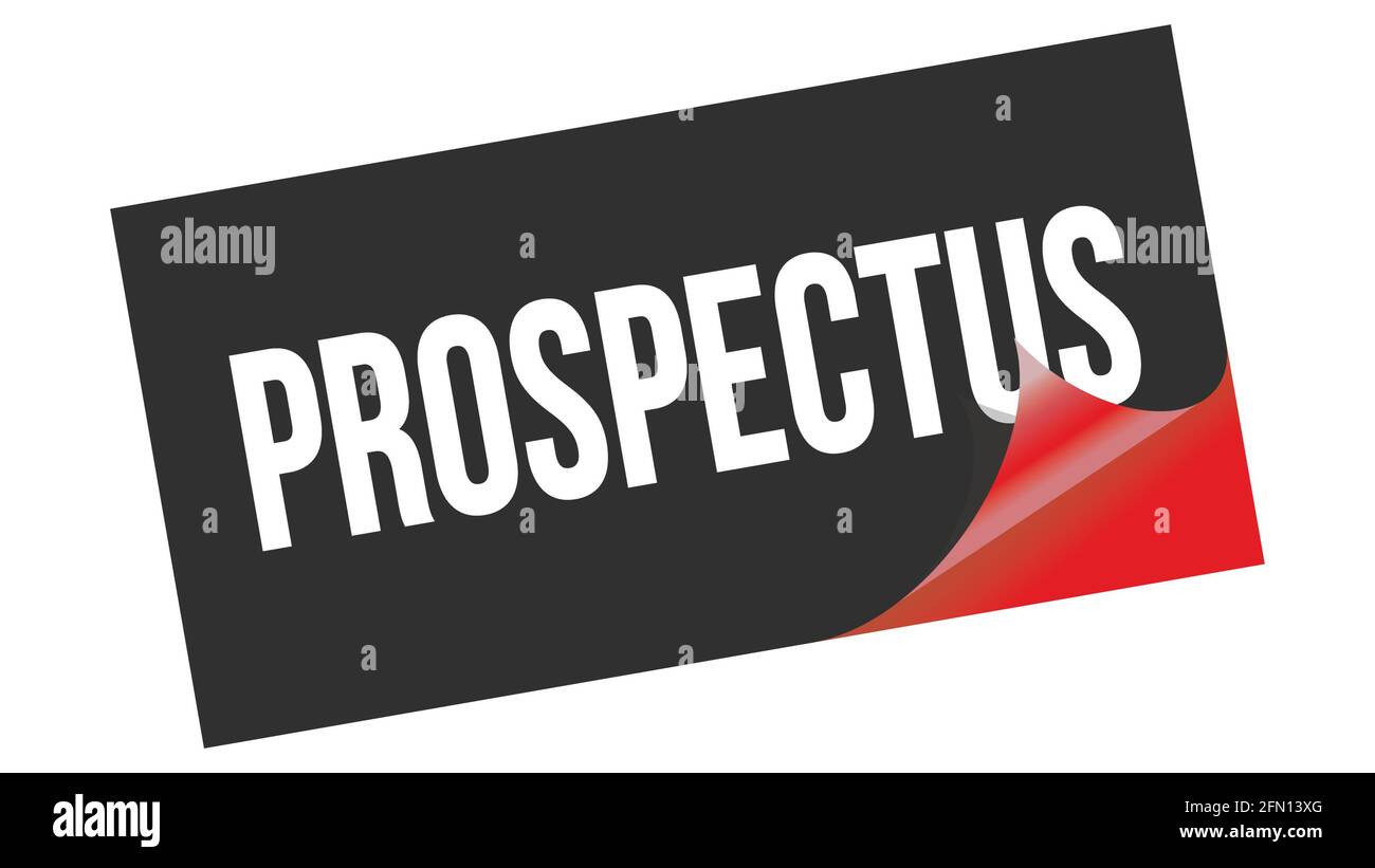 Prospectus stamp hi-res stock photography and images - Alamy