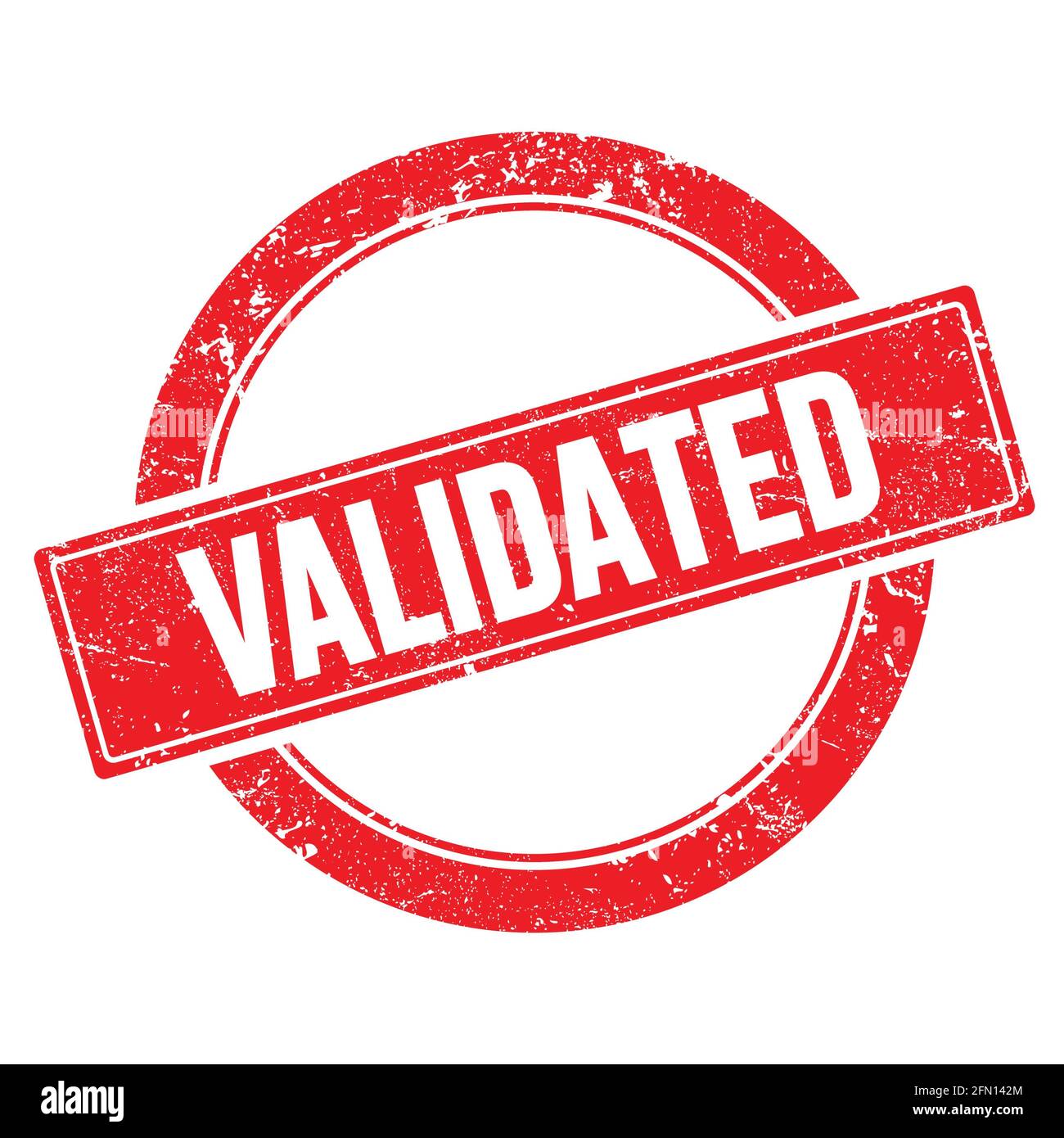 Validated stamp Cut Out Stock Images & Pictures - Alamy