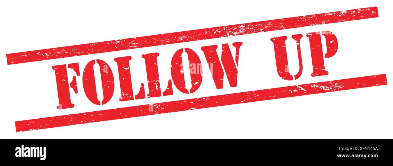 Follow up stamp Cut Out Stock Images & Pictures - Alamy