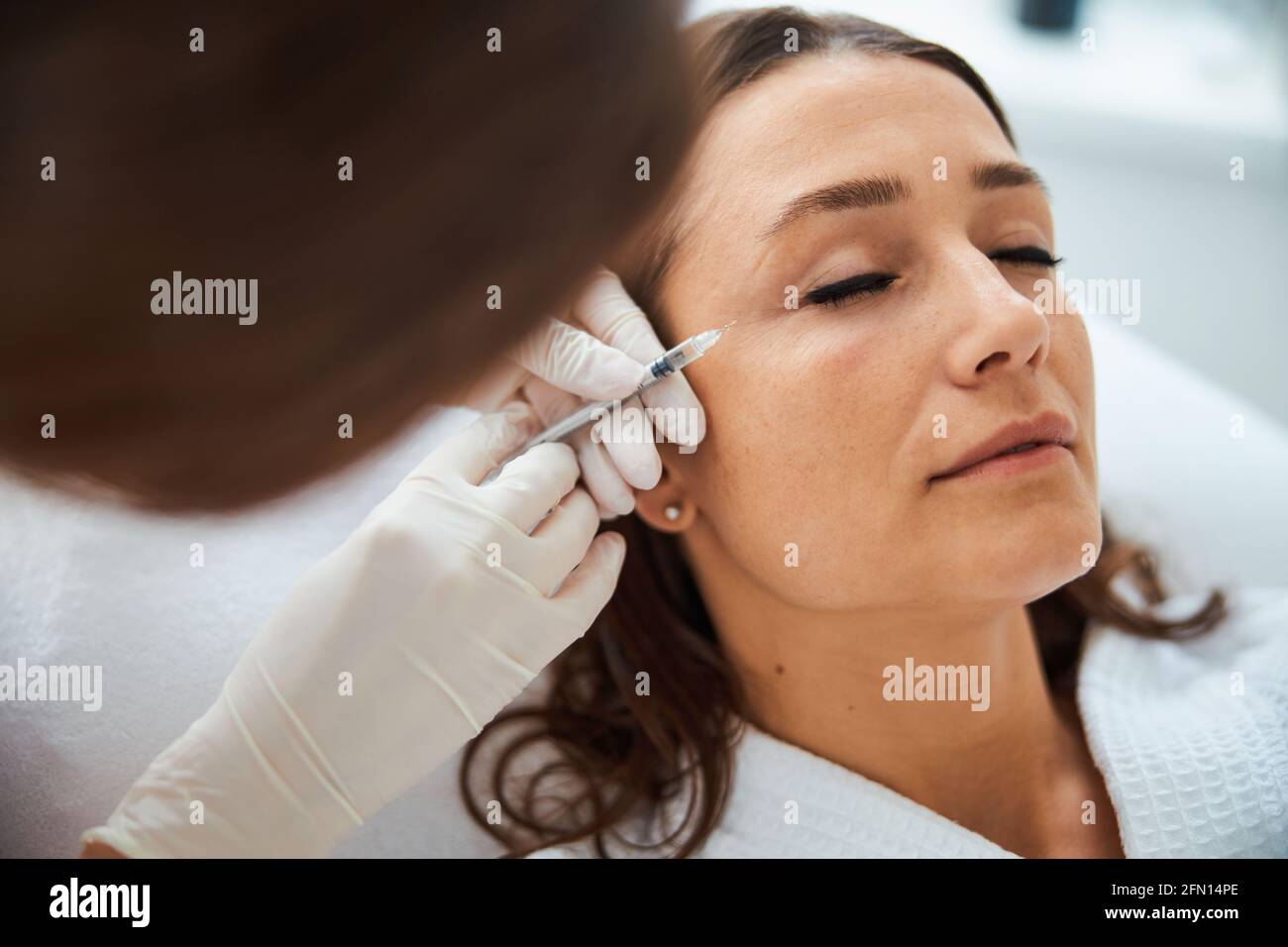 Crows feet hi-res stock photography and images - Alamy