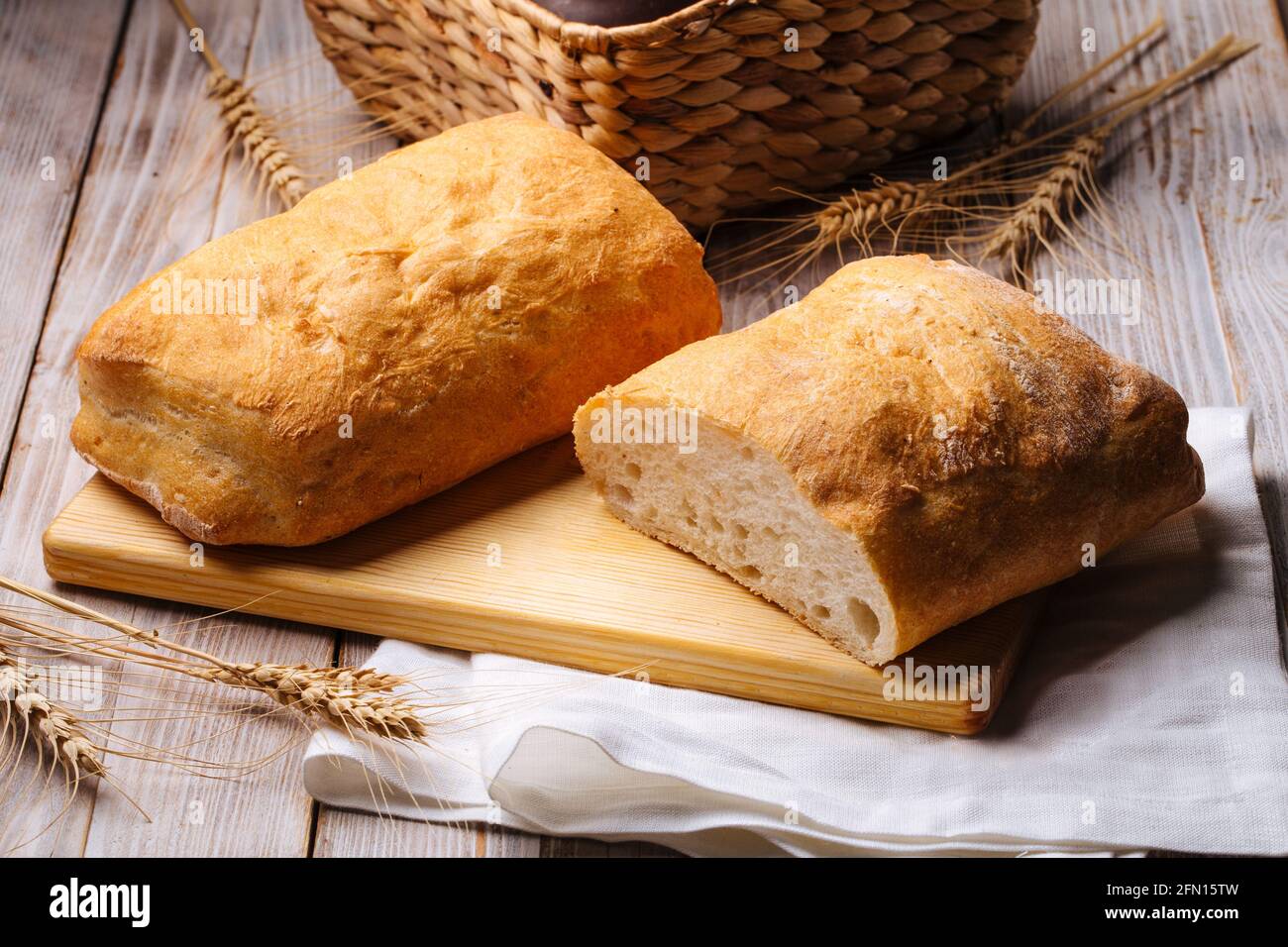 White Bread Loaves High Resolution Stock Photography and Images - Alamy