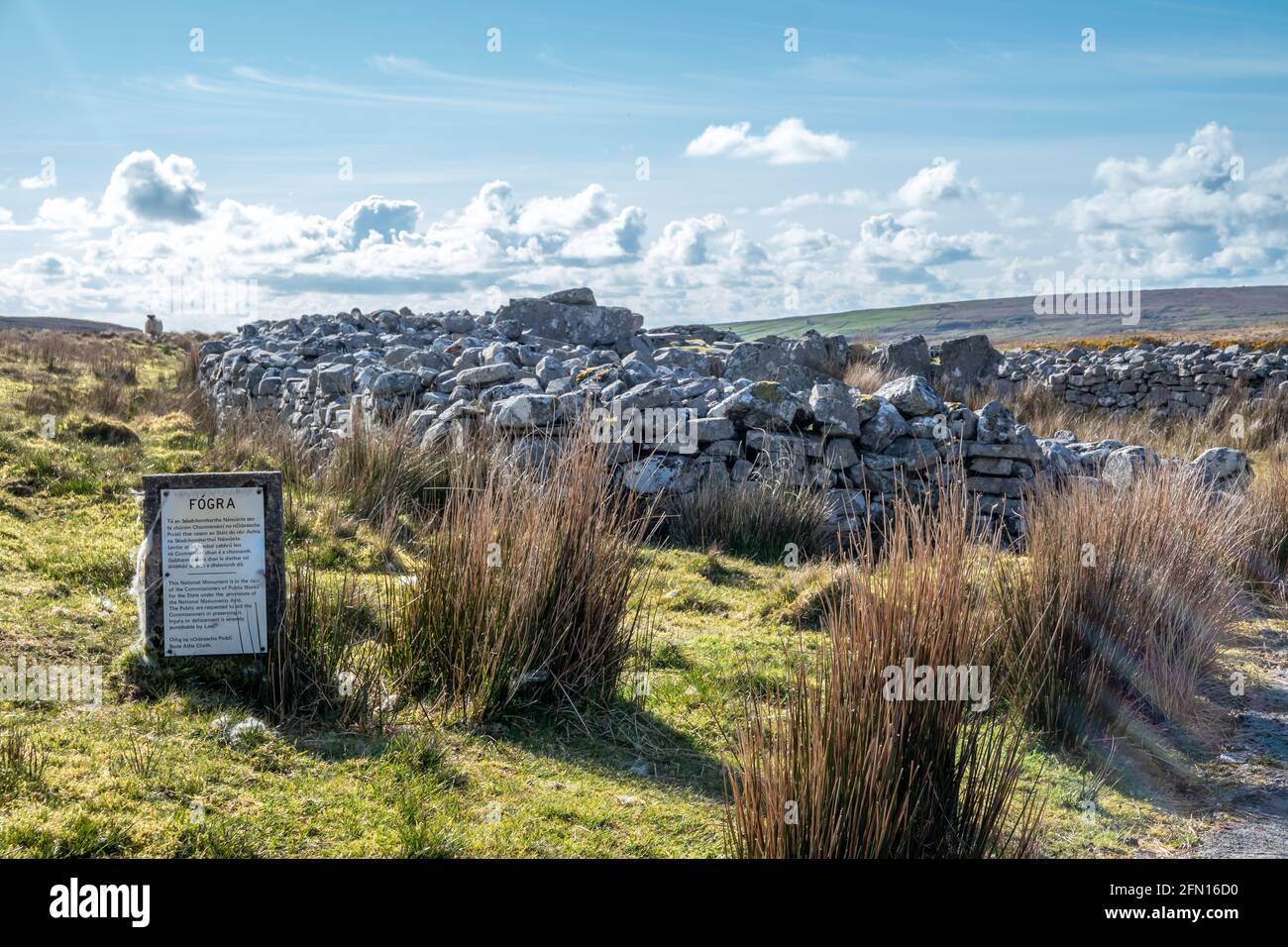 GLENCOLUMBKILLE , IRELAND - APRIL 28 2021 :The Malinmore Court Tom is ...