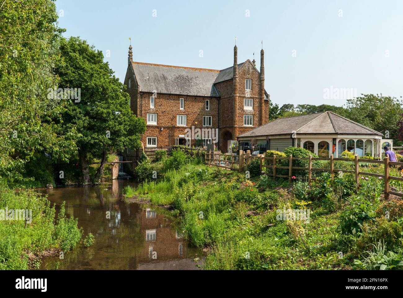 Caley Mill, Heacham, Norfolk, UK; former water mill from 1837 now used ...