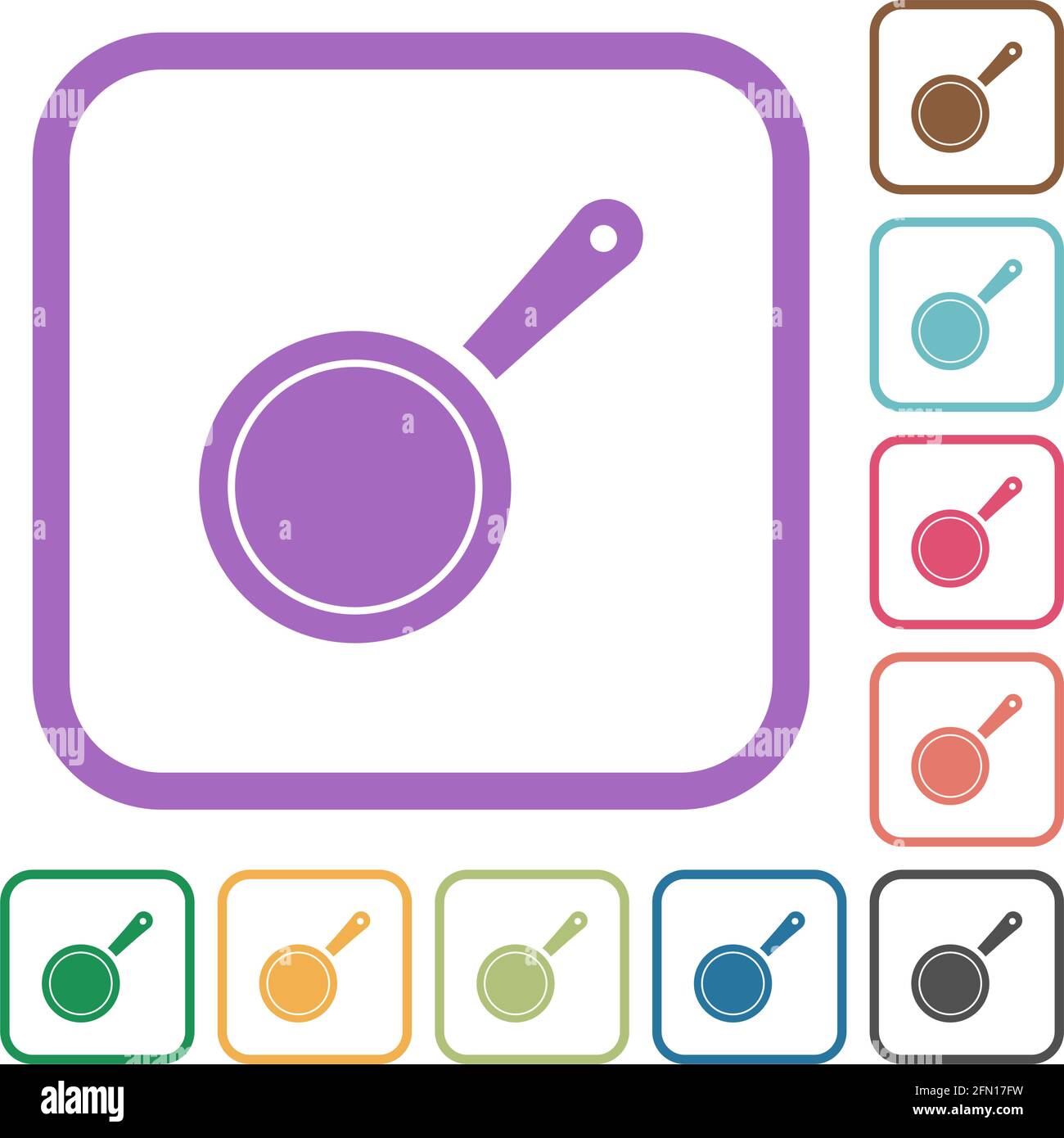 Fryingpan Stock Vector Images - Alamy