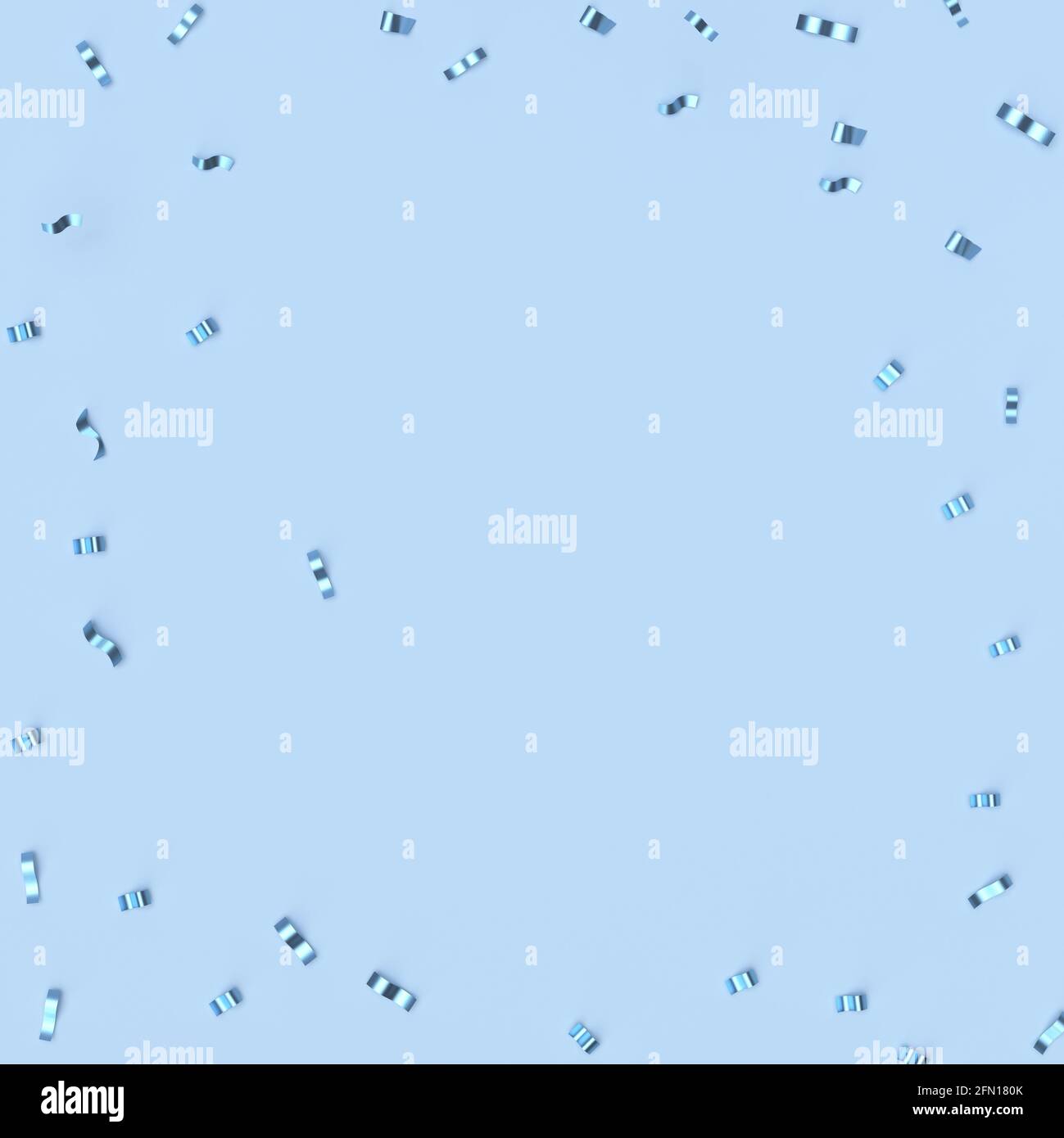 Fondo De Confeti Azul Falling Shiny Blue Confetti Stock Vector