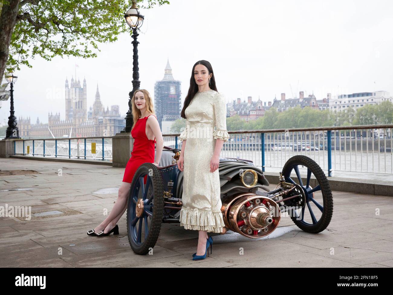 EDITORIAL USE ONLY Cast of new Sky Atlantic show The Nevers, Ann Skelly ...