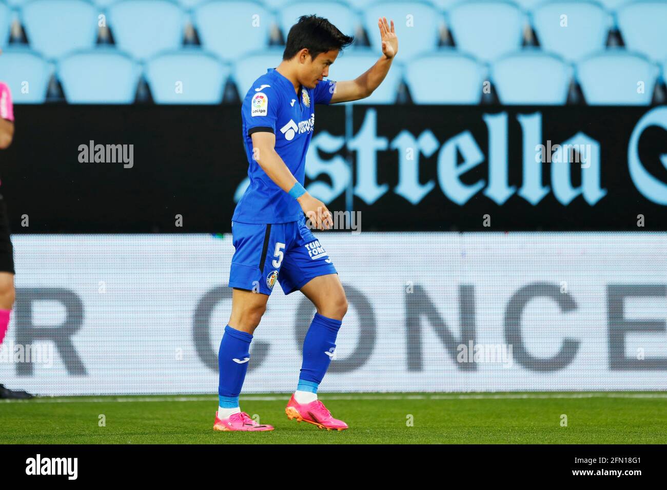 Vigo, Spain. Credit: D. 12th May, 2020. Takefusa Kubo (Getafe) Football ...