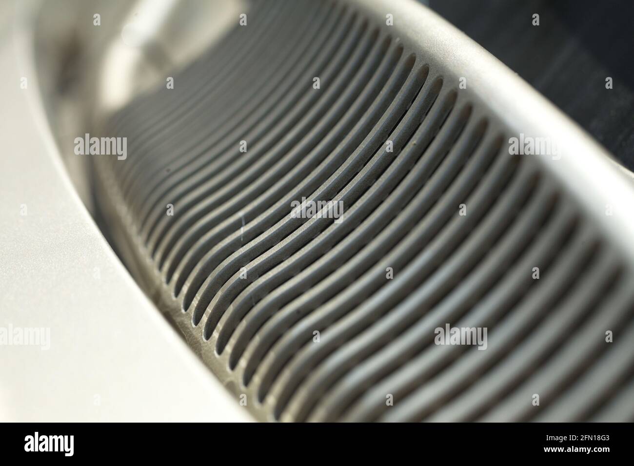 air intake grille on the body of a retro car Stock Photo - Alamy