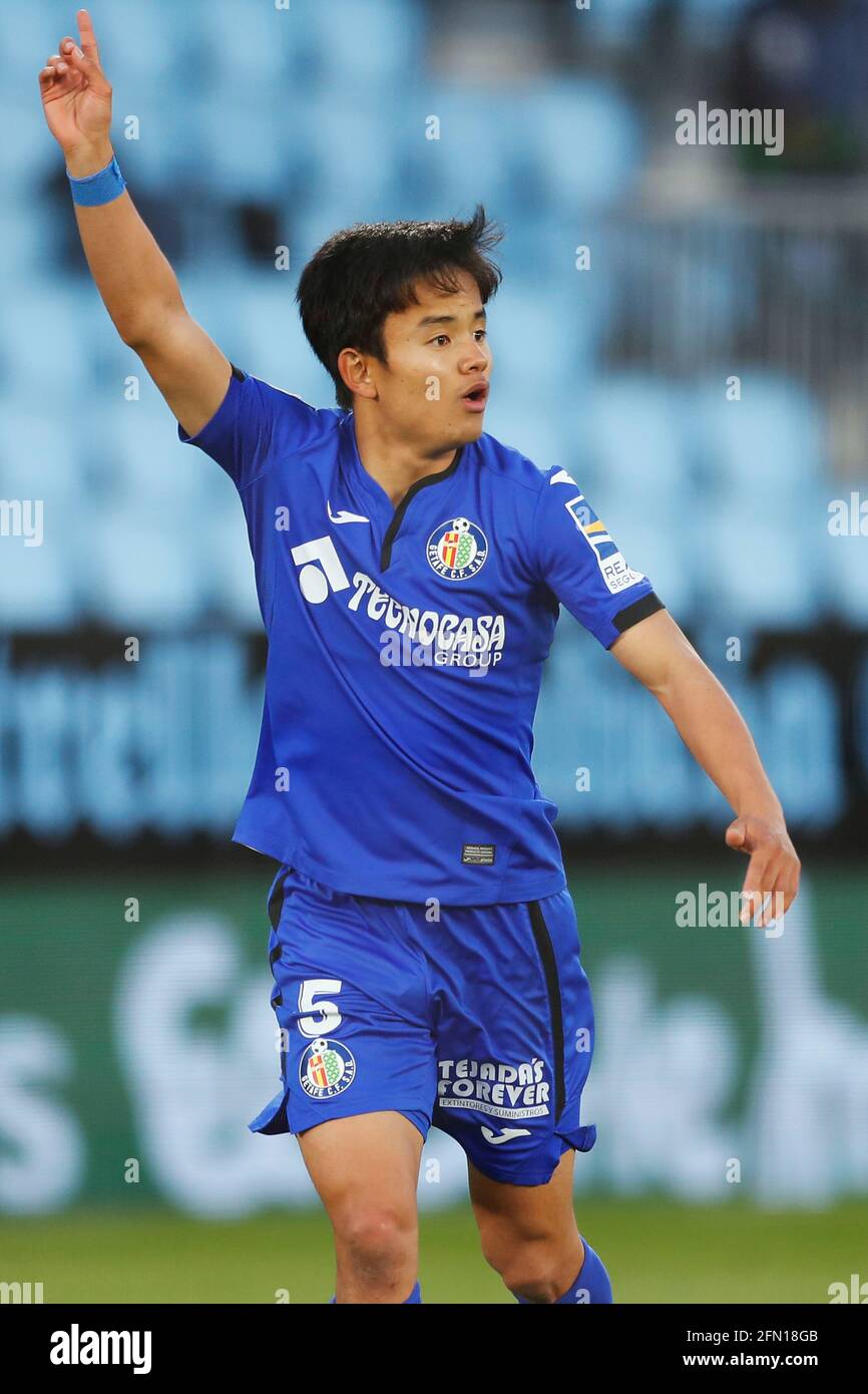 Vigo, Spain. Credit: D. 12th May, 2020. Takefusa Kubo (Getafe) Football ...