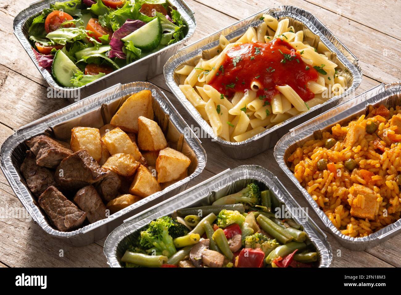 Take away healthy food hi-res stock photography and images - Alamy