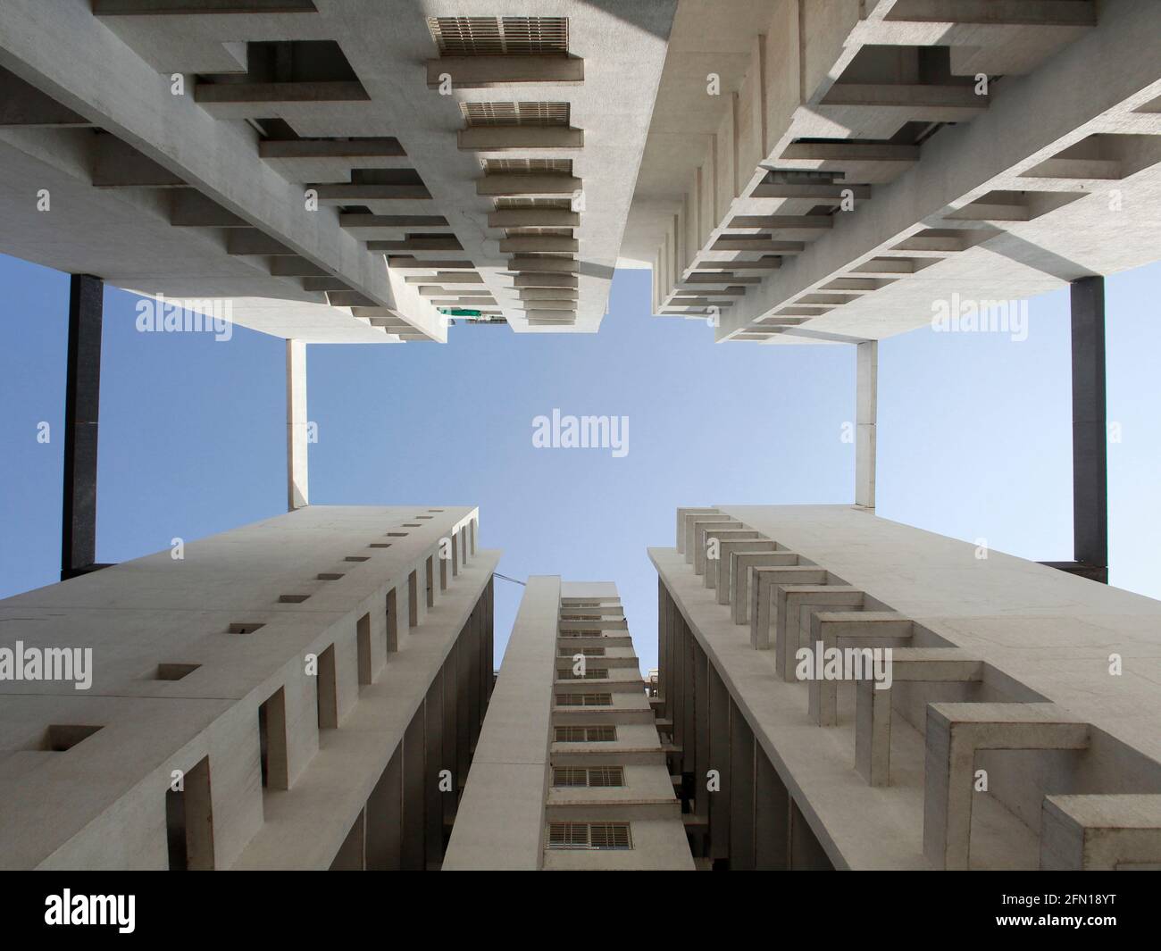 Tall buildings vector hi-res stock photography and images - Alamy