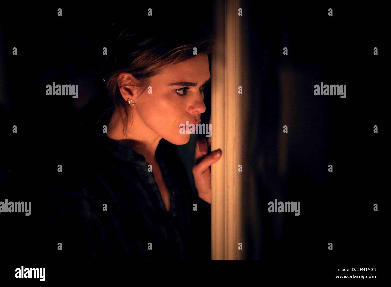 BILLIE PIPER in COLLATERAL (2018), directed by S. J. CLARKSON. Credit: BBC / Netflix / Album ...