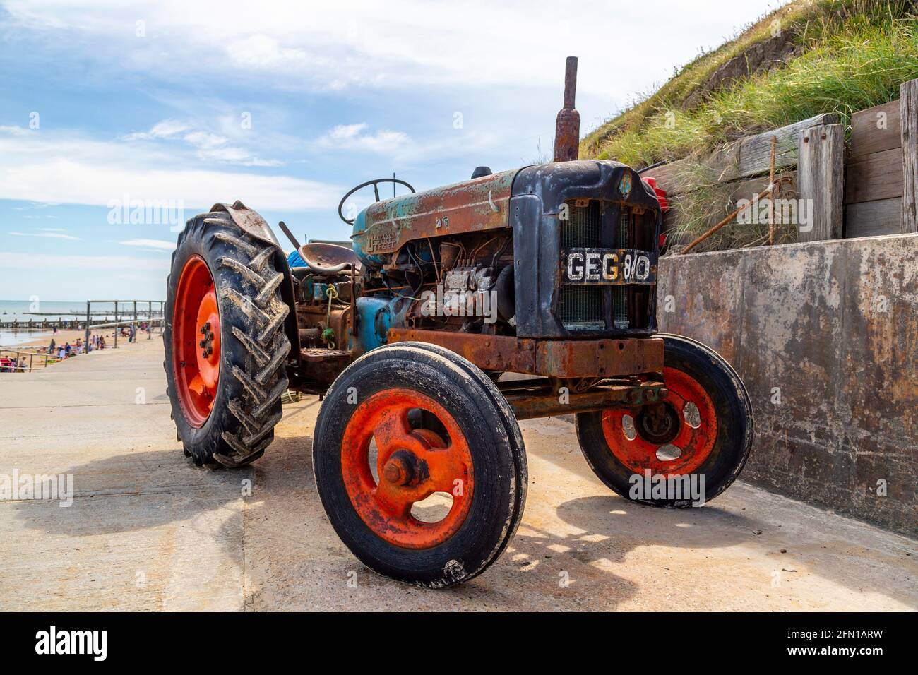 Tractor for launching boats hi-res stock photography and images - Alamy